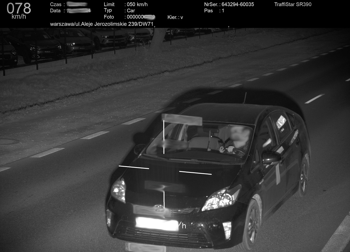 Od jakiej prędkości łapie fotoradar i robi zdjęcie, a od jakiej OPP?
